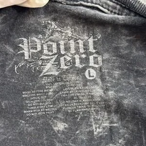 Point Zero | Shirts | Point Zero Fallen Angels Skull Wings Graphic T ...
